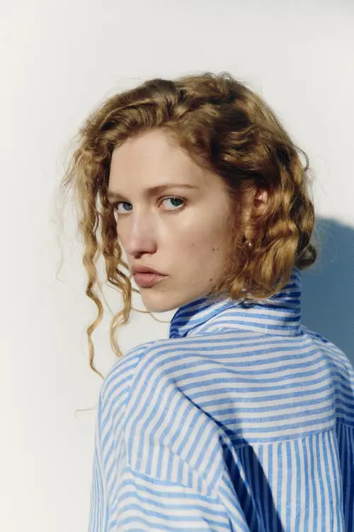 H&m Dolman-sleeved Linen-blend Shirt