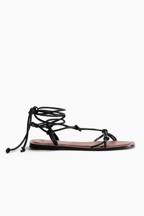 H&m Strappy Sandals - Black