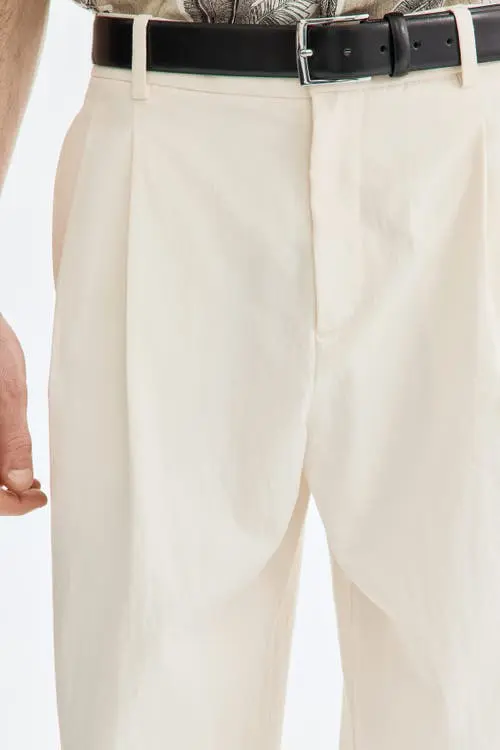 H&m Loose Fit Wide Trousers