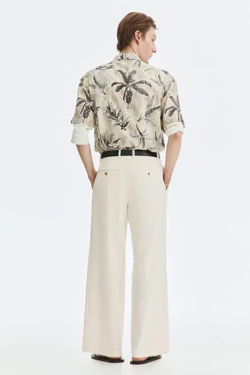 H&m Loose Fit Wide Trousers