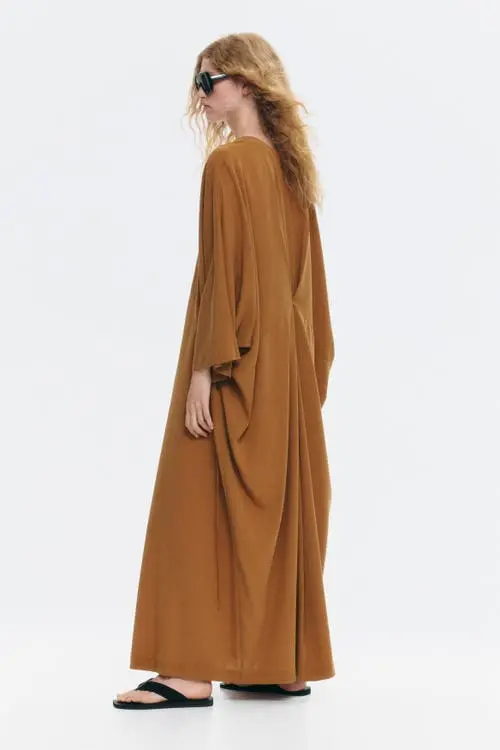 H&m Tie-detail Crêpe Dress