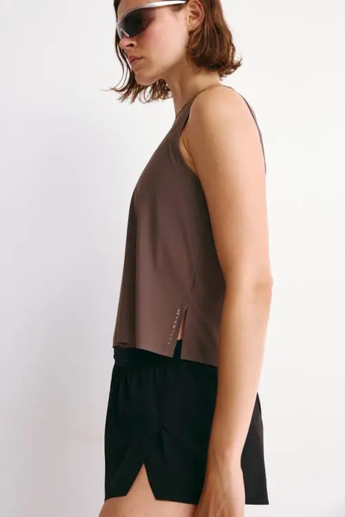 H&M Sports Vest Top With Coolmove™ Technology - Smoke