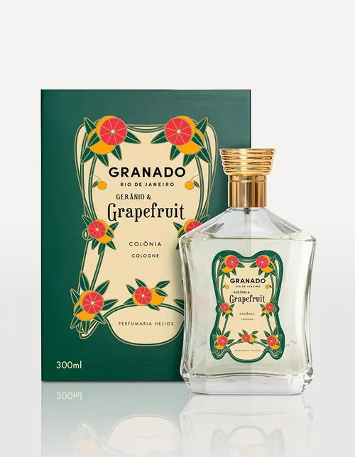GRANADO Gerânio & Grapefruit Eau De Cologne 300ml