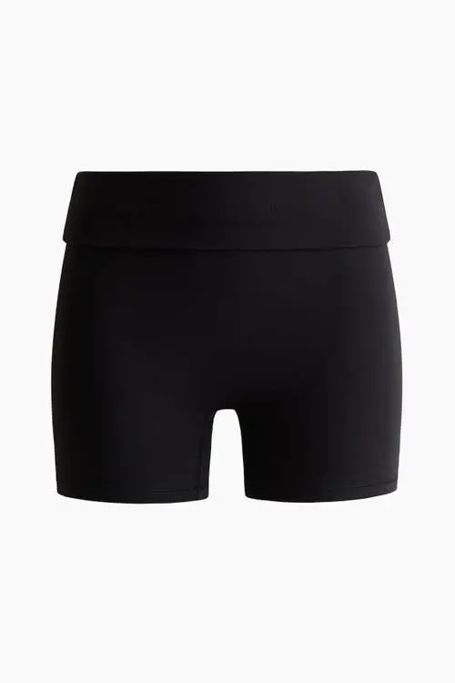 H&M Sports Biker Shorts With Softmove™ And Drymove™ Technology