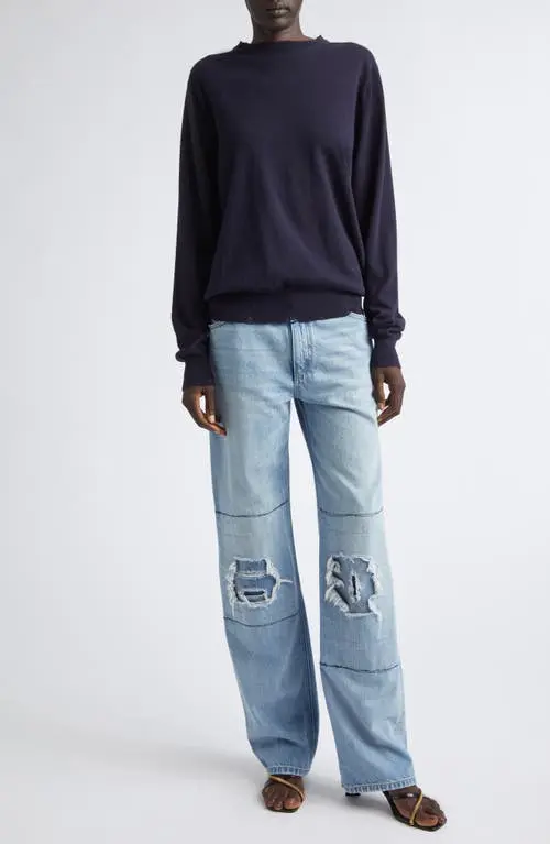 Stella McCartney Distressed Merino Wool Sweater