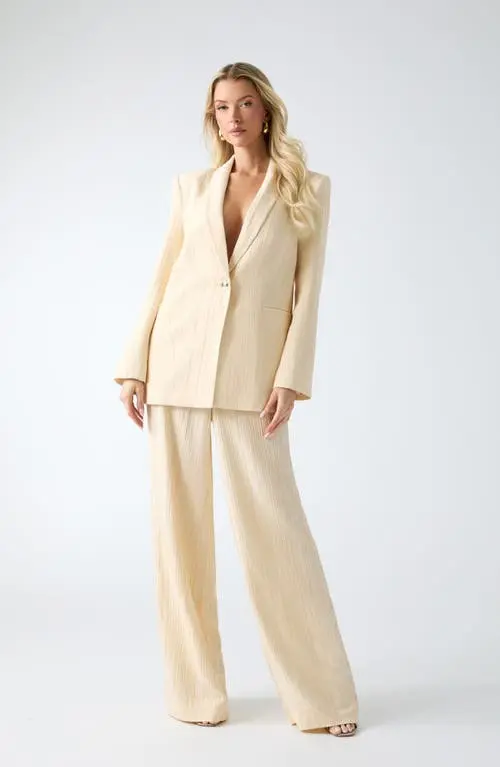 MARCIANO Neca Jacquard One-button Blazer