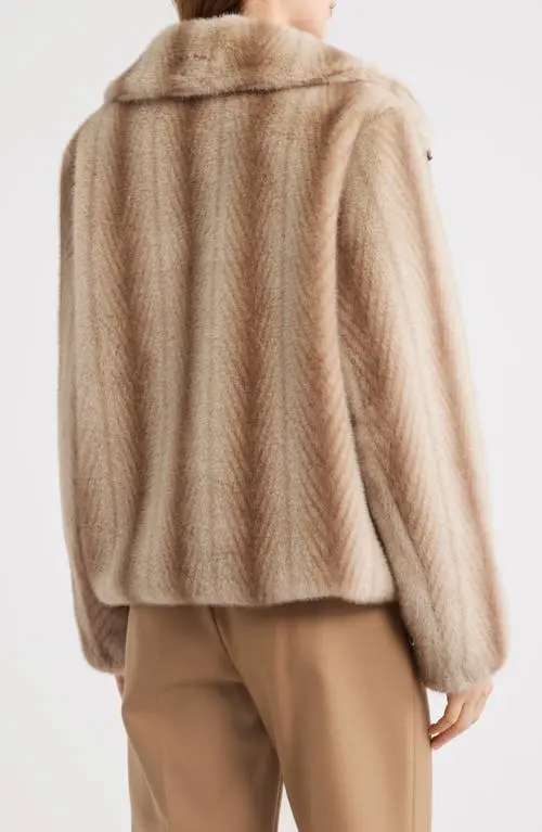 Via Spiga Faux Fur Bomber