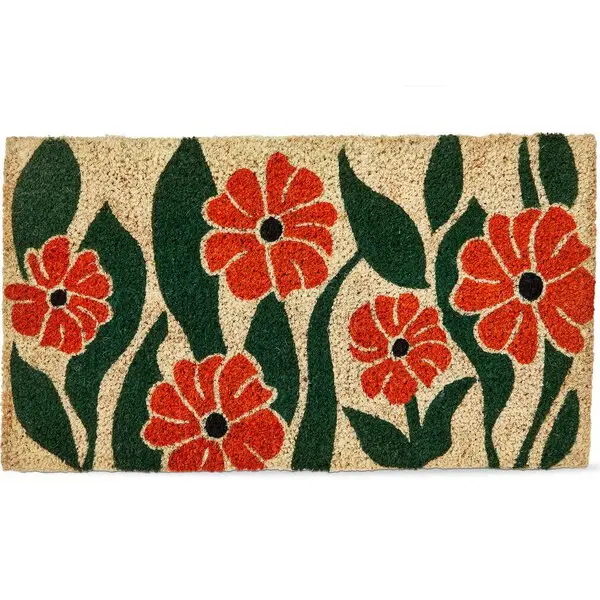 TAG Flower Coir Mat Multi Coir Everyday - Orange