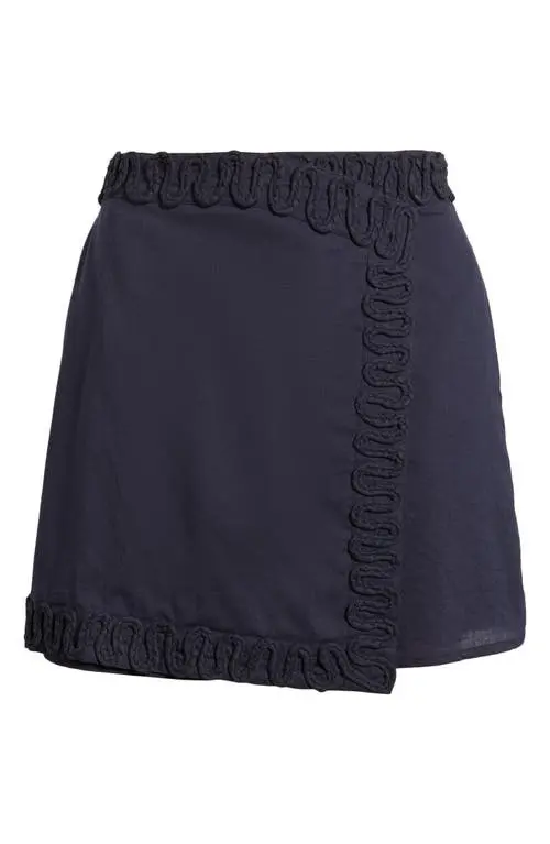 CIEBON Embroidery Detail Cotton Skort