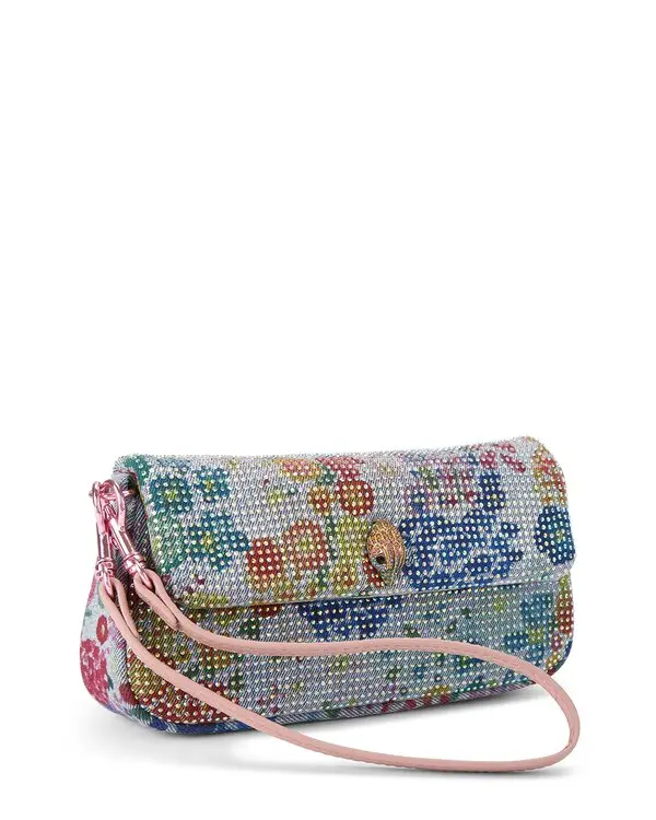 Kurt Geiger Pickle Mini Crystal Floral Shoulder Bag