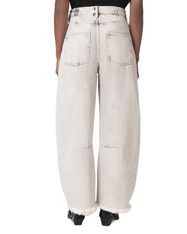 ALLSAINTS Payton High Rise Barrel Crop Jeans
