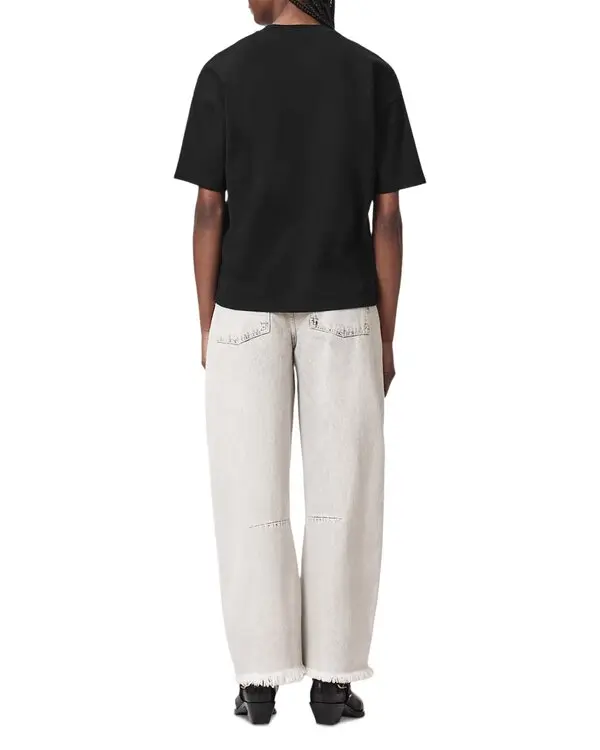 ALLSAINTS Payton High Rise Barrel Crop Jeans