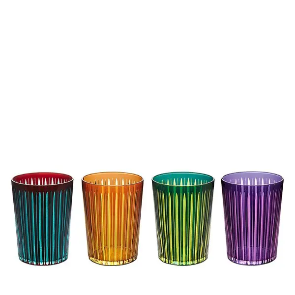 L'Objet Prism Highball Glasses, Set Of 4