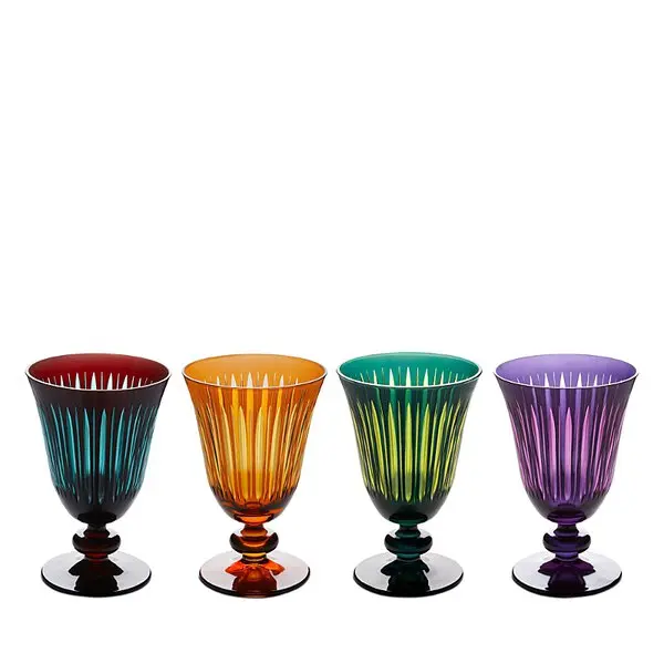 L'Objet Prism Wine Glasses, Set Of 4