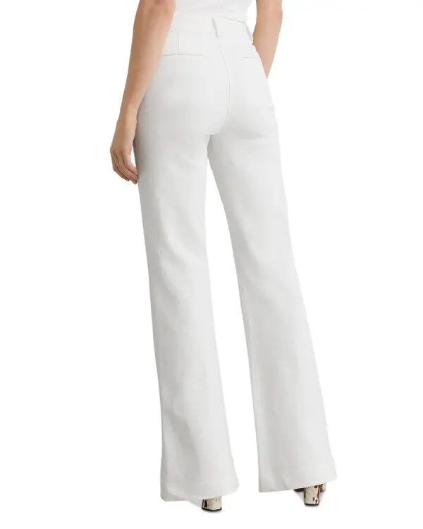 REISS Athena High Rise Flared Jeans