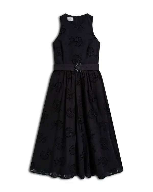 HOBBS LONDON Embroidered Midi Dress
