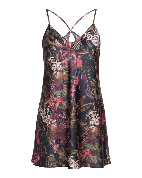 MIDNIGHT BAKERY Satin Chemise