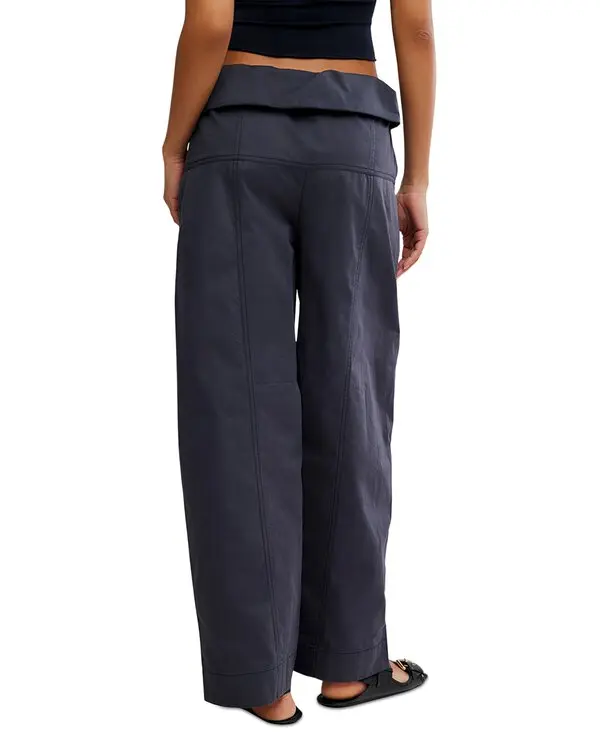 Free People Fisherman Pants - Washed Black