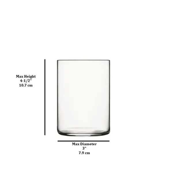 LUIGI BORMIOLI Top Class Round Glasses, Set Of 4