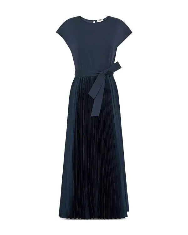 Max Mara Pleated Midi Dress