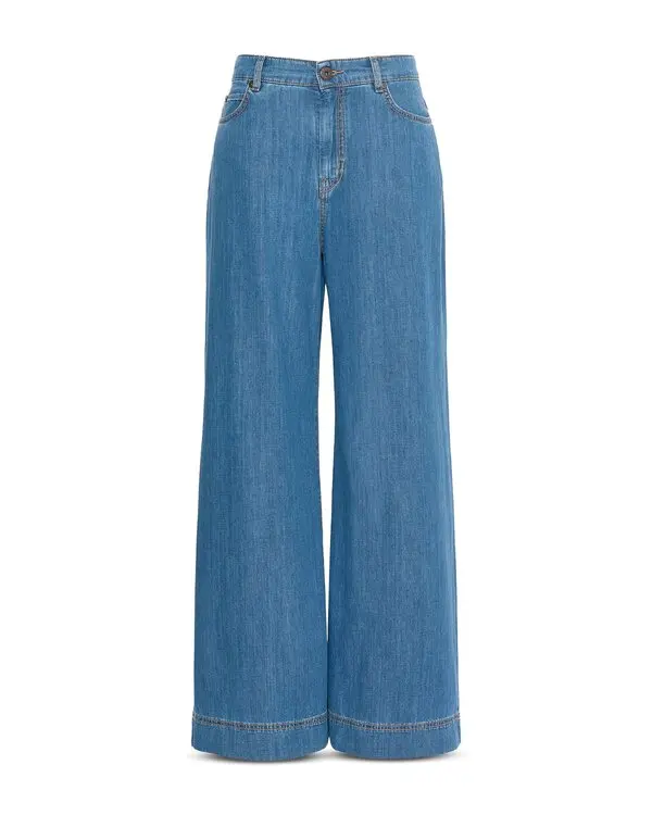 Max Mara Wkdvega Wide Leg Jeans