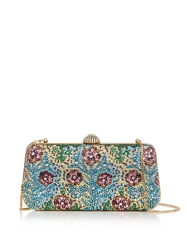 Valentino Garavani Embellished Minaudiere Clutch On Chain - Multi