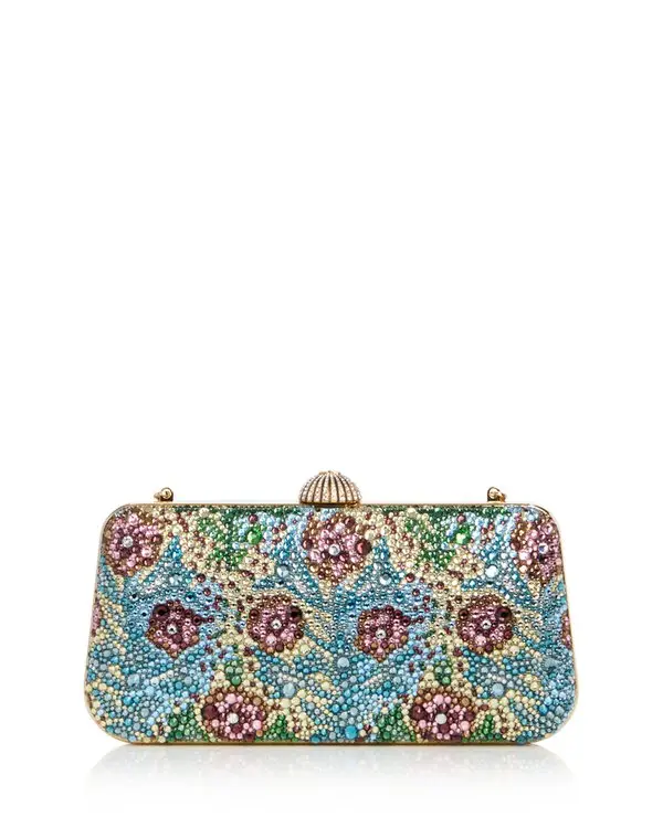 Valentino Garavani Embellished Minaudiere Clutch On Chain