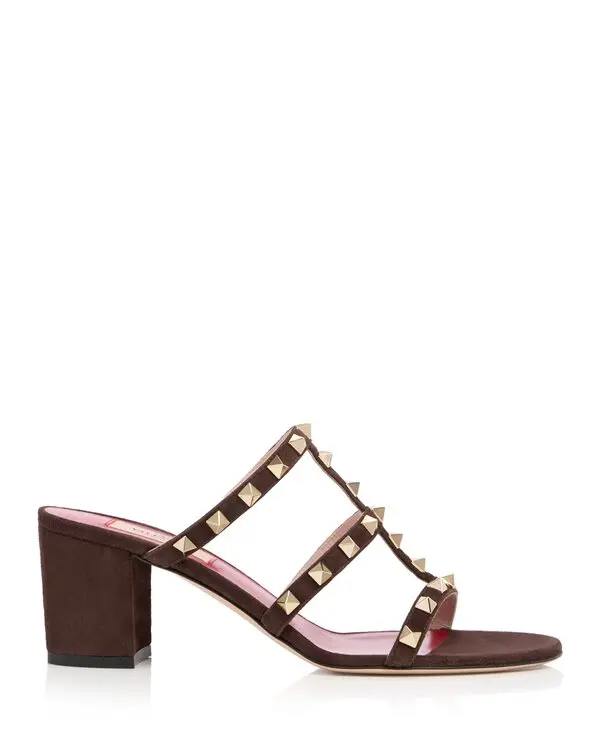 Valentino Garavani Rockstud Slide Sandals
