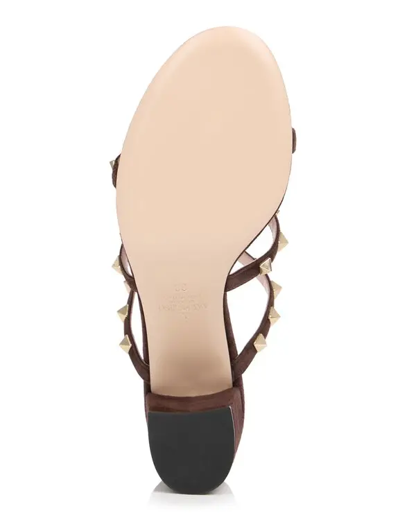 Valentino Garavani Rockstud Slide Sandals