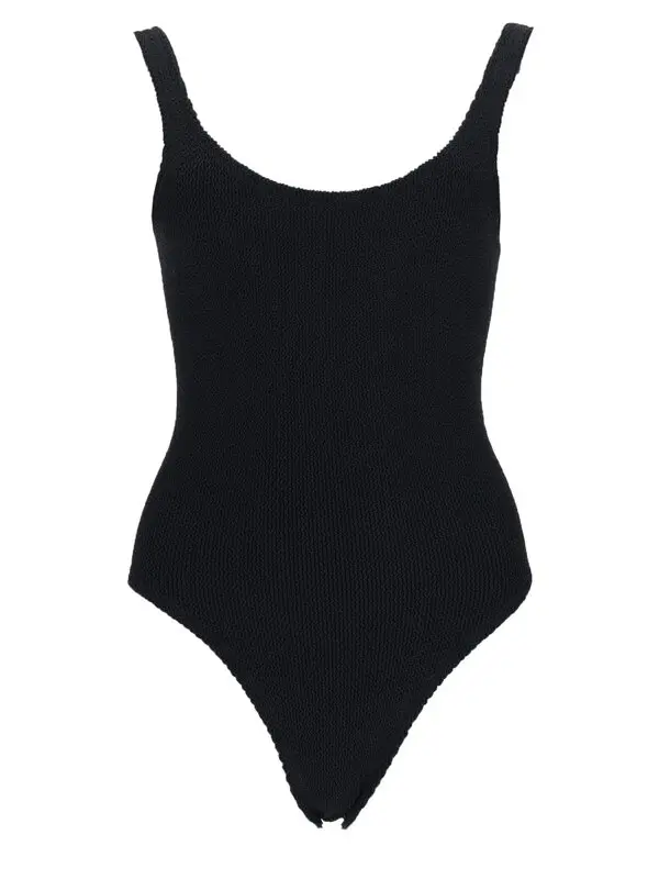 MC2 SAINT BARTH Costume Intero Crinkle "lora - Black