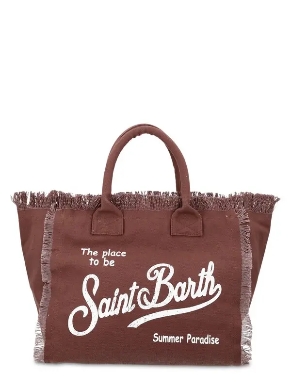 MC2 SAINT BARTH Borsa "vanity" Medium In Canvas