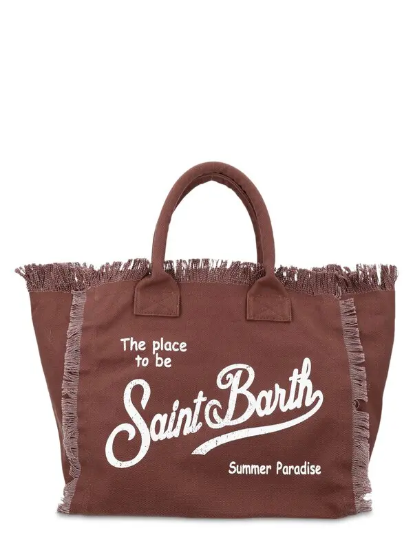 MC2 SAINT BARTH Borsa "vanity" Medium In Canvas
