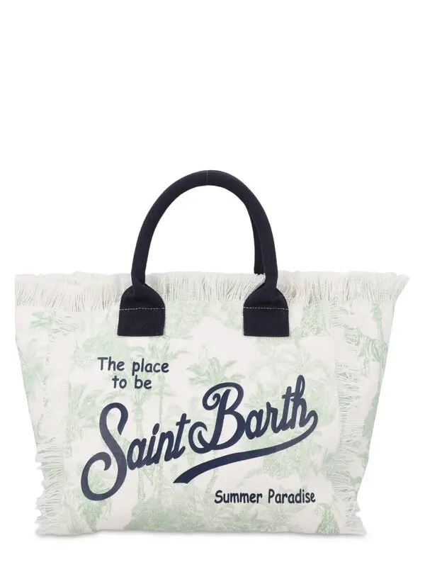 MC2 SAINT BARTH Borsa "vanity" Medium In Canvas