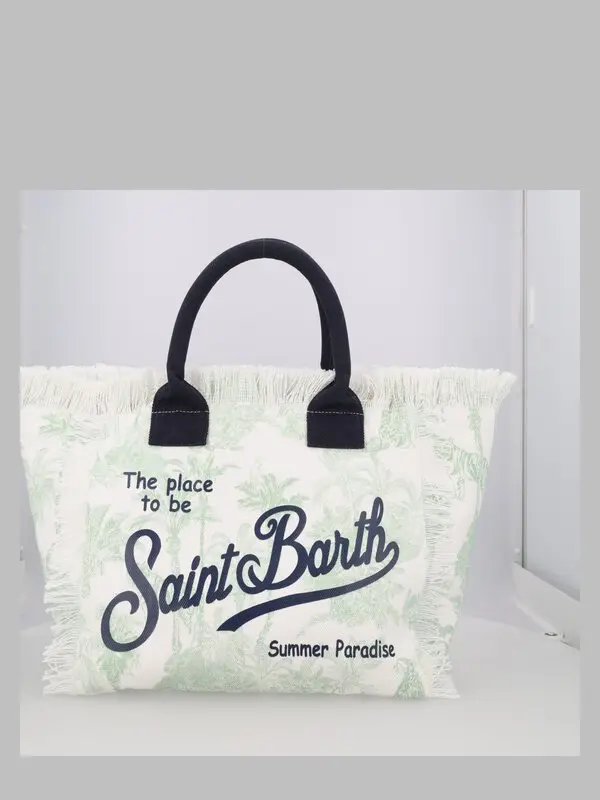 MC2 SAINT BARTH Borsa "vanity" Medium In Canvas