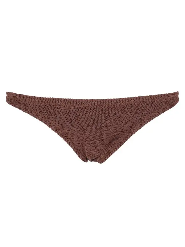 MC2 SAINT BARTH Slip Bikini Cheeky "naomi - Brown