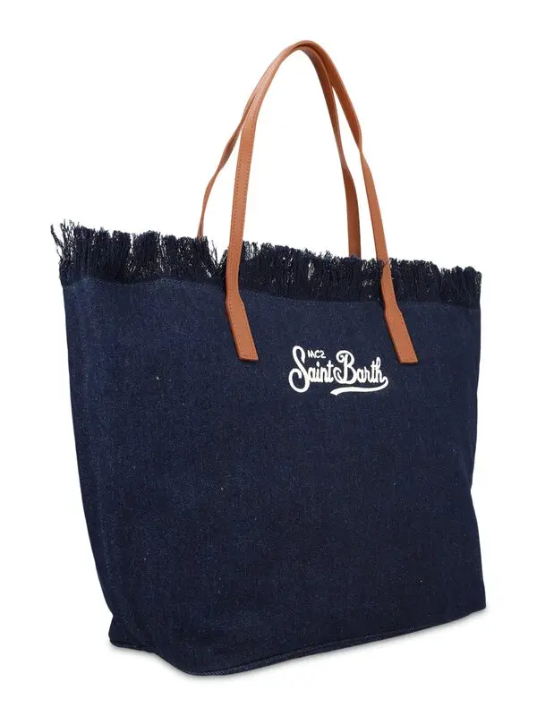 MC2 SAINT BARTH Borsa "city" In Con Frange