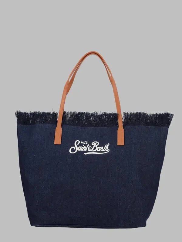 MC2 SAINT BARTH Borsa "city" In Con Frange