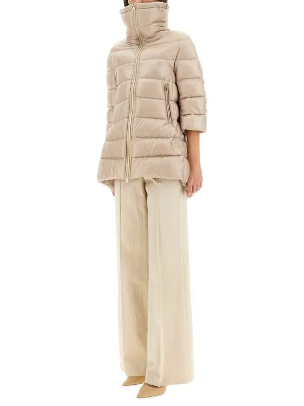Herno Giubbotto A-shape Cleofe - Beige
