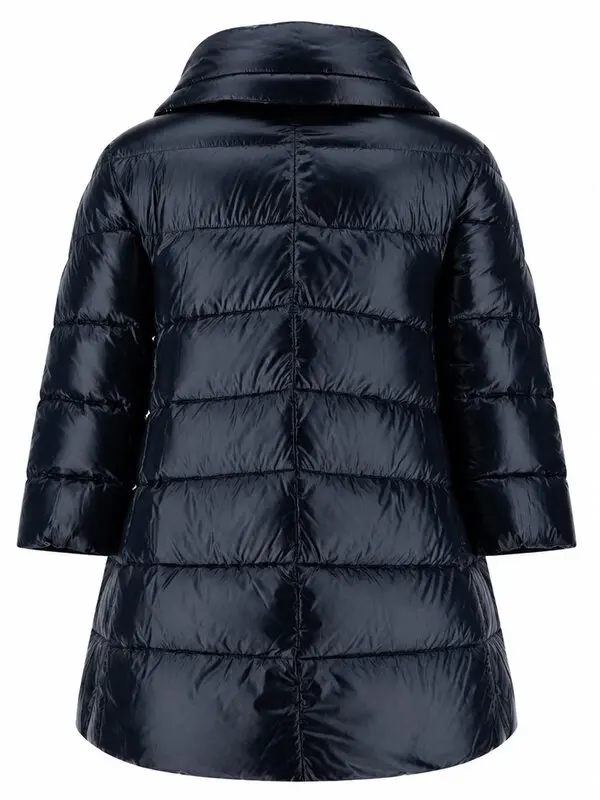 Herno Giubbotto "a-shape Cleofe" Down Puffer Jacket - Blue