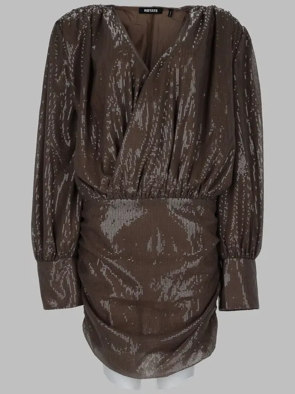 ROTATE BY BIRGER CHRISTENSEN Mini Sequin Dress