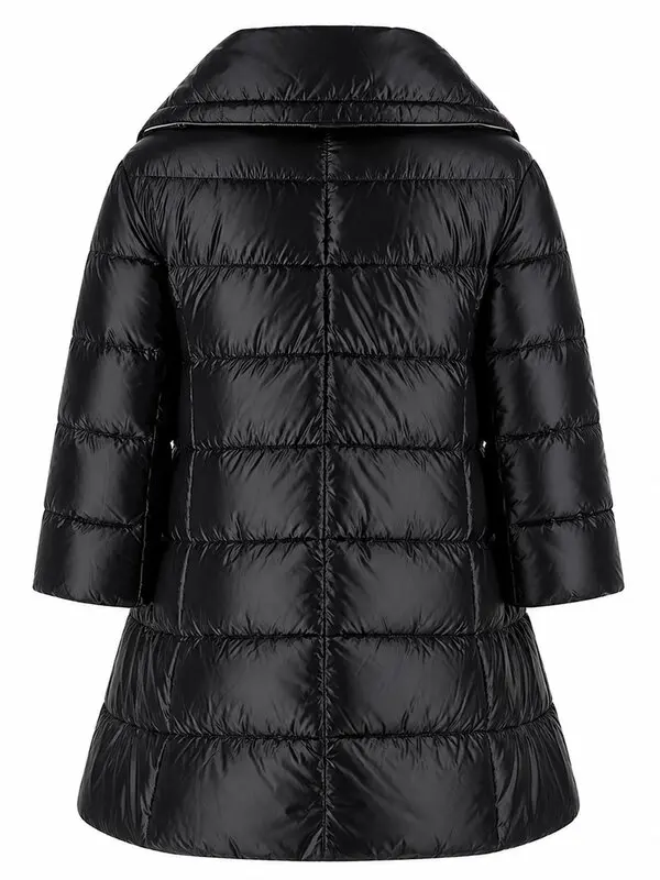 Herno Giubbotto "a-shape Cleofe" Down Jacket - Black