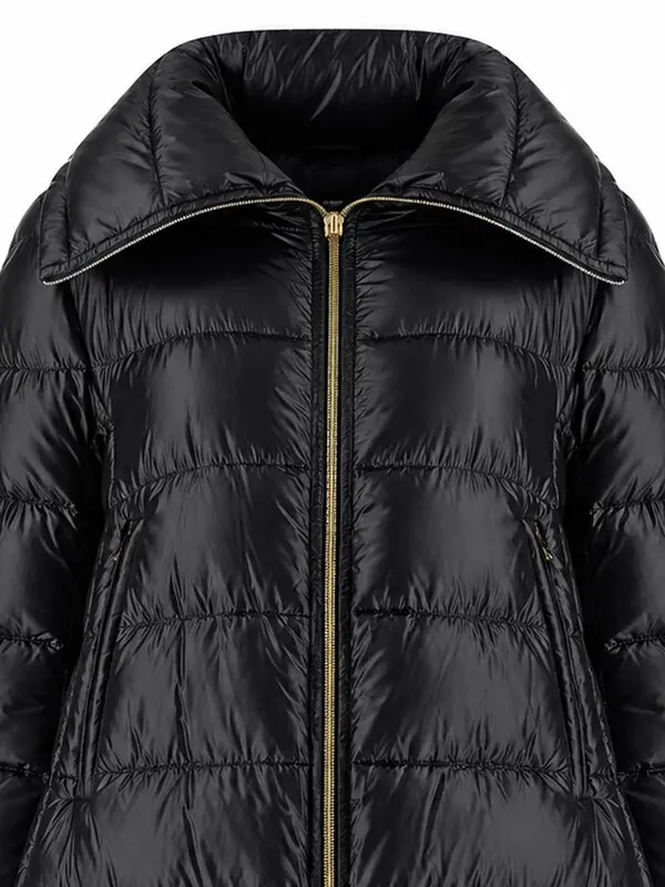 Herno Giubbotto "a-shape Cleofe" Down Jacket - Black