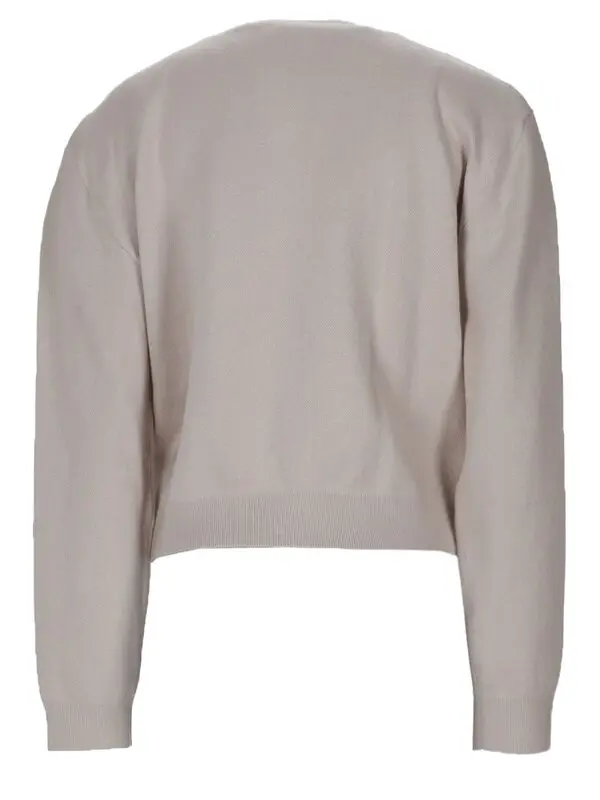 ROTATE BY BIRGER CHRISTENSEN Cardigan With Logo Detail