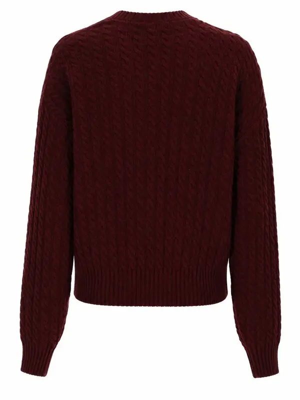 ROTATE BY BIRGER CHRISTENSEN Maglia A Treccce In Lana E Cashmere Sweater