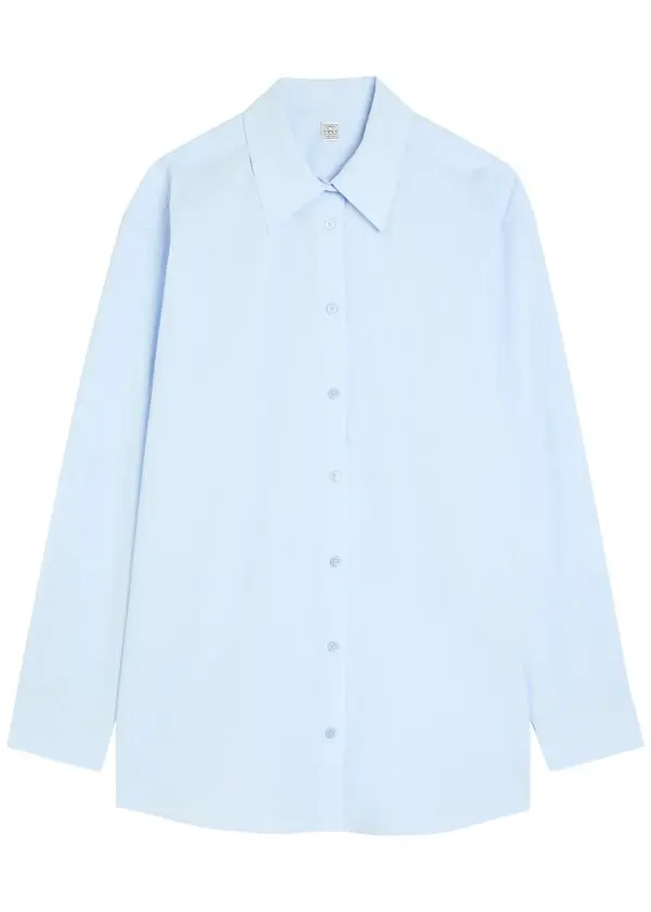 TOTEME Classic Tumbled Cotton-poplin Shirt