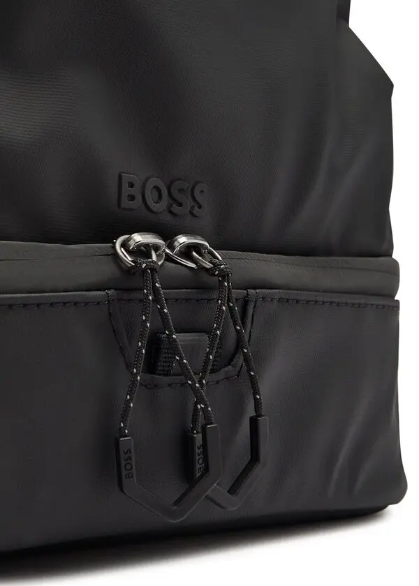 BOSS Stenson Coated Faux Leather Washbag