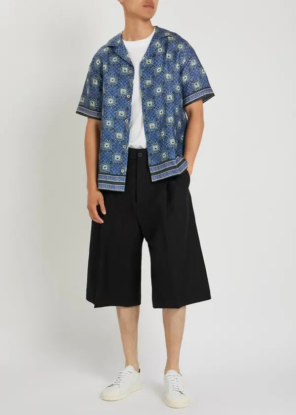 CHE Telha Printed Linen Shirt