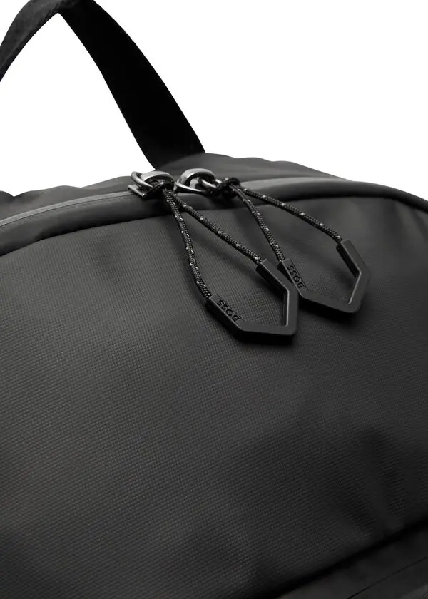 BOSS Stenson Logo Coated Faux Leather Backpack