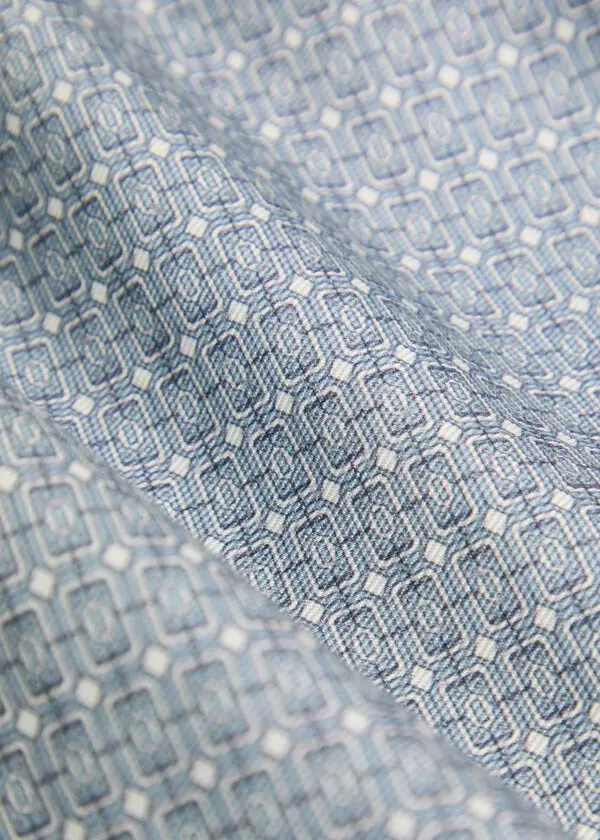 CHE Lucena Printed Satin-twill Shirt