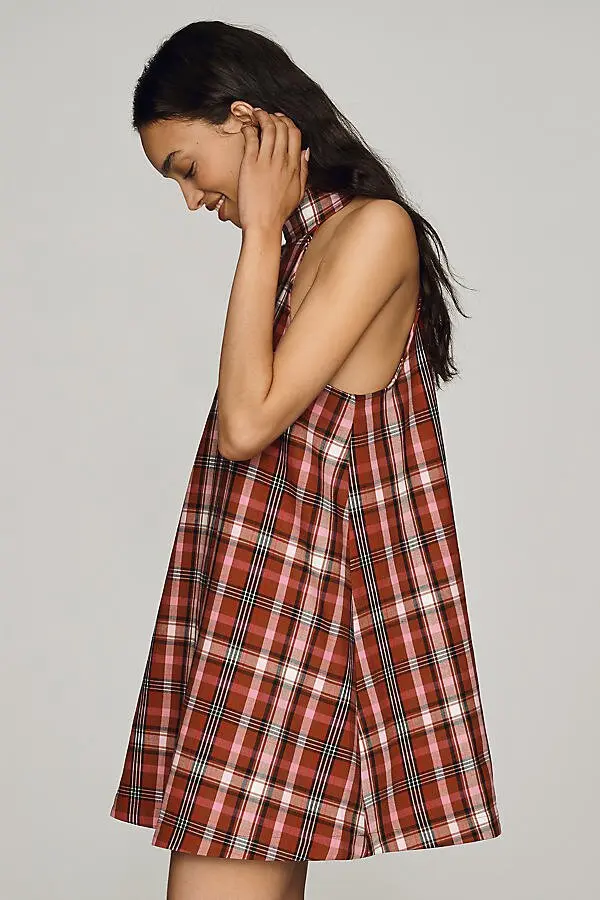 Maeve Keiko Halter Mi Dress
